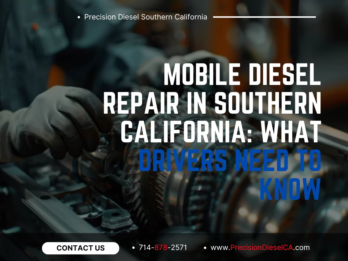Reliable Mobile Diesel Repair Services in California