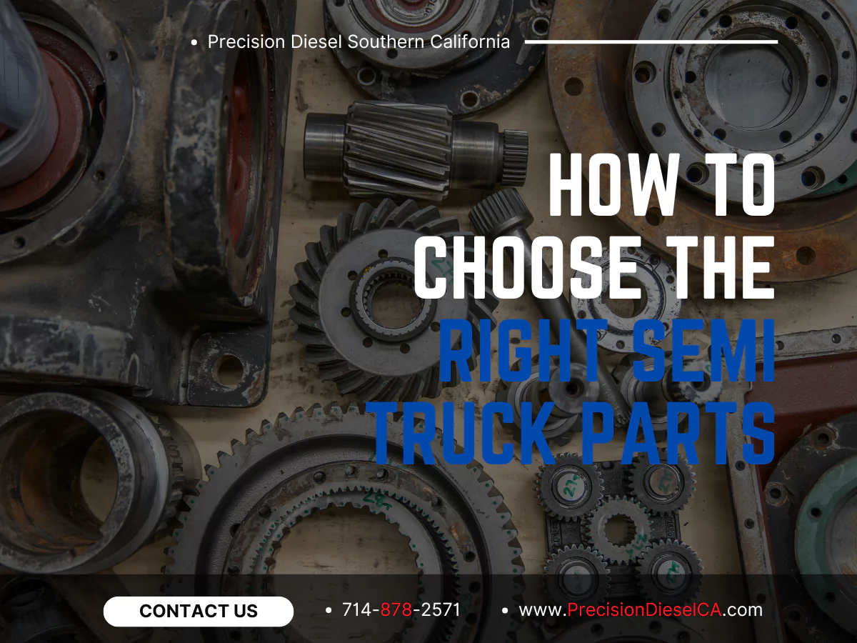 How to Choose the Right Semi Truck Parts