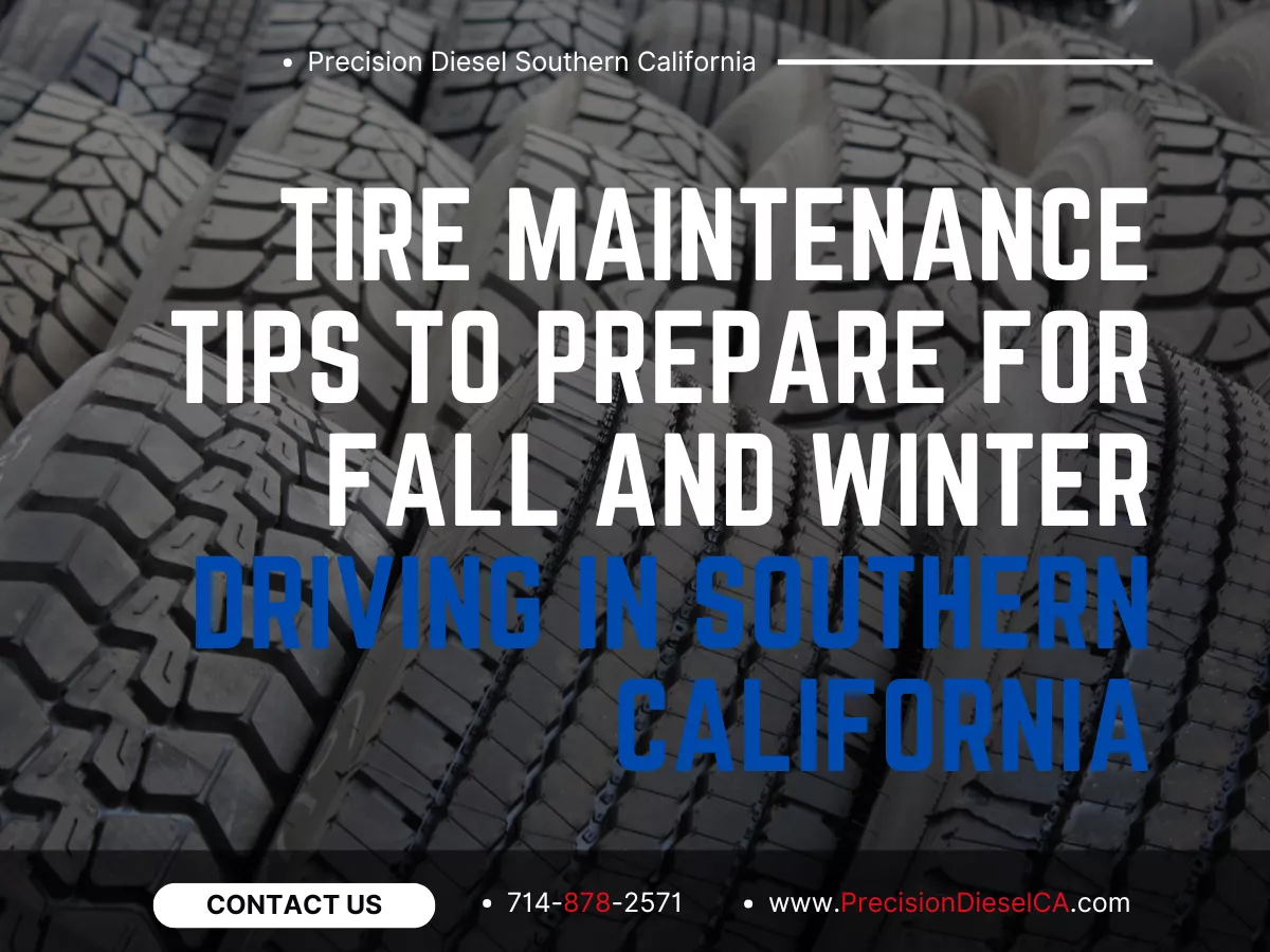 Tire Maintenance Tips for Safer Fall and Winter Driving