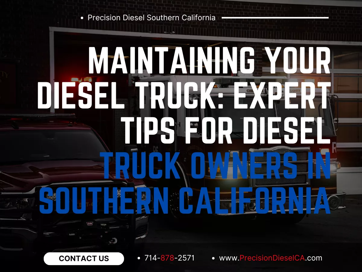 Maintaining Your Diesel Truck: Expert Southern CA Tips